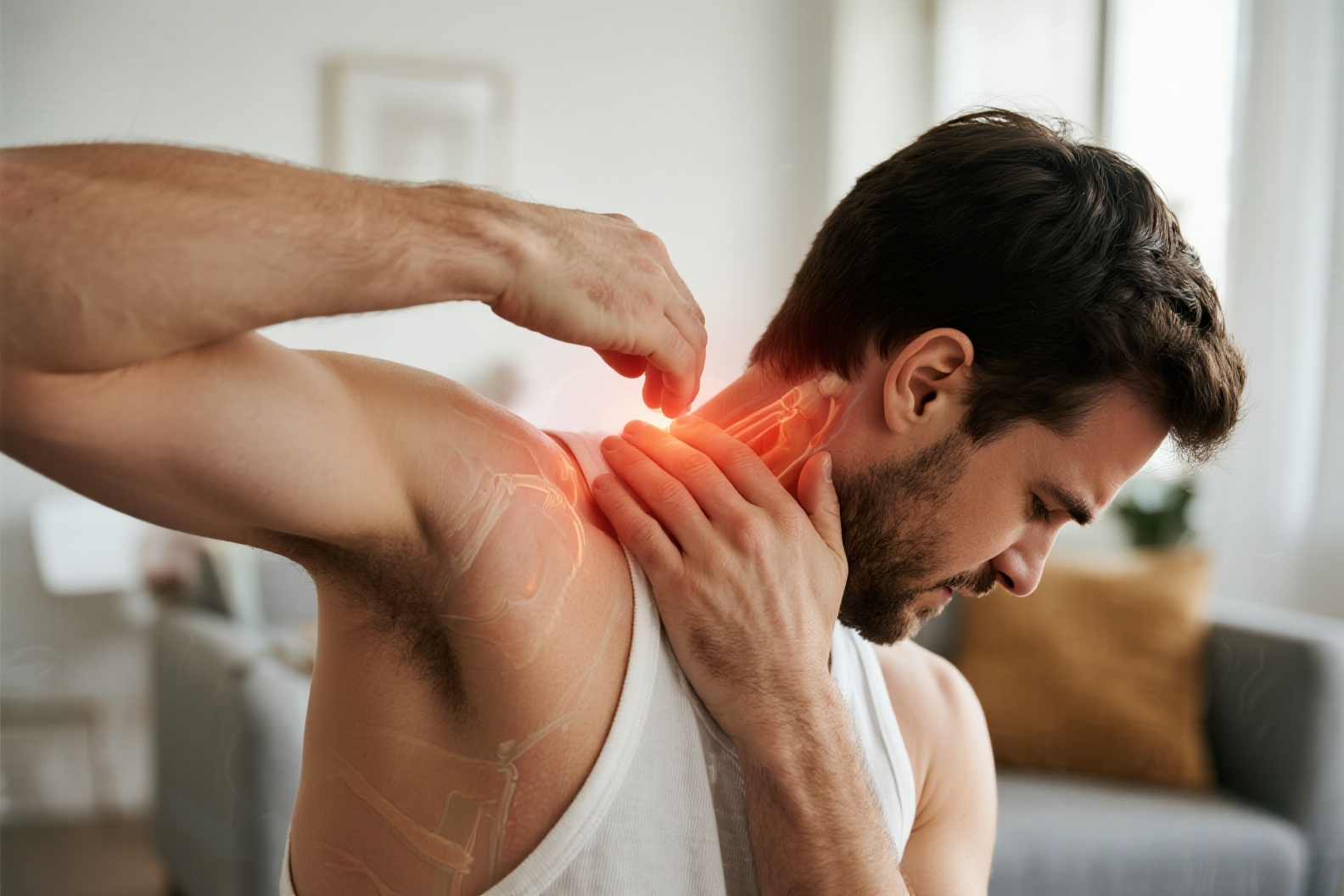 How to Do Moxibustion at Home for Shoulder Pain - Sharing Moxibustion Care